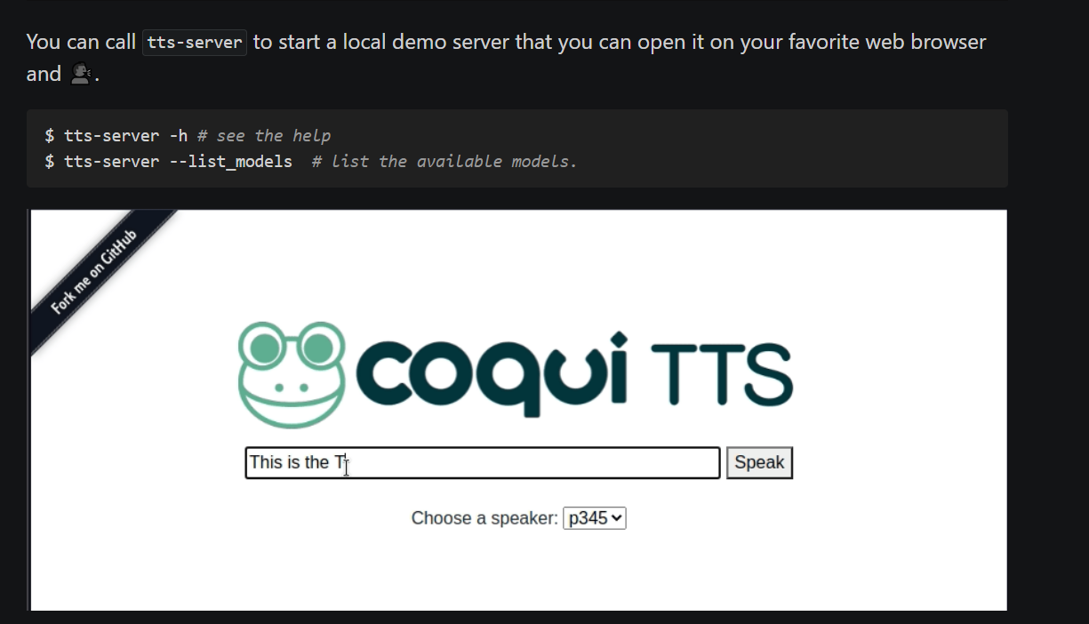 [Feature request] Web user interface · Issue #829 · coqui-ai/TTS · GitHub