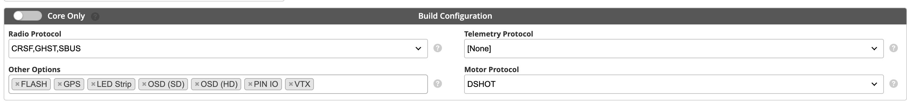 Please add Tooltip or wiki reference for "Other options" page · Issue #3261 · betaflight ...