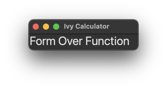 GitHub - Arnav-arw/Ivy-Calculator: A calculator designed for Johny Ive. The guy who prioritise ...