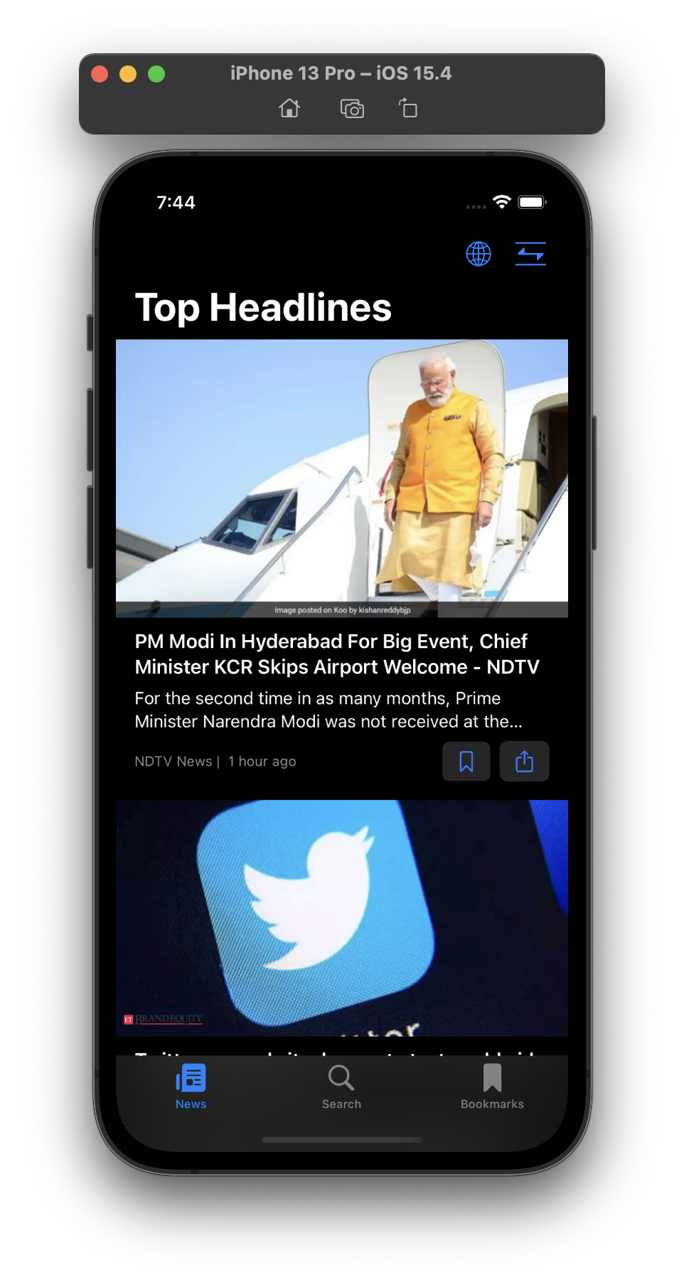 GitHub - Arnav-arw/EzNews-Demo: Demo page for EzNews: Cross Platform ...