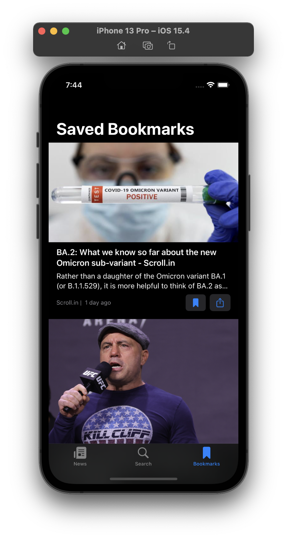 GitHub - Arnav-arw/EzNews-Demo: Demo page for EzNews: Cross Platform News App made in SwiftUI.