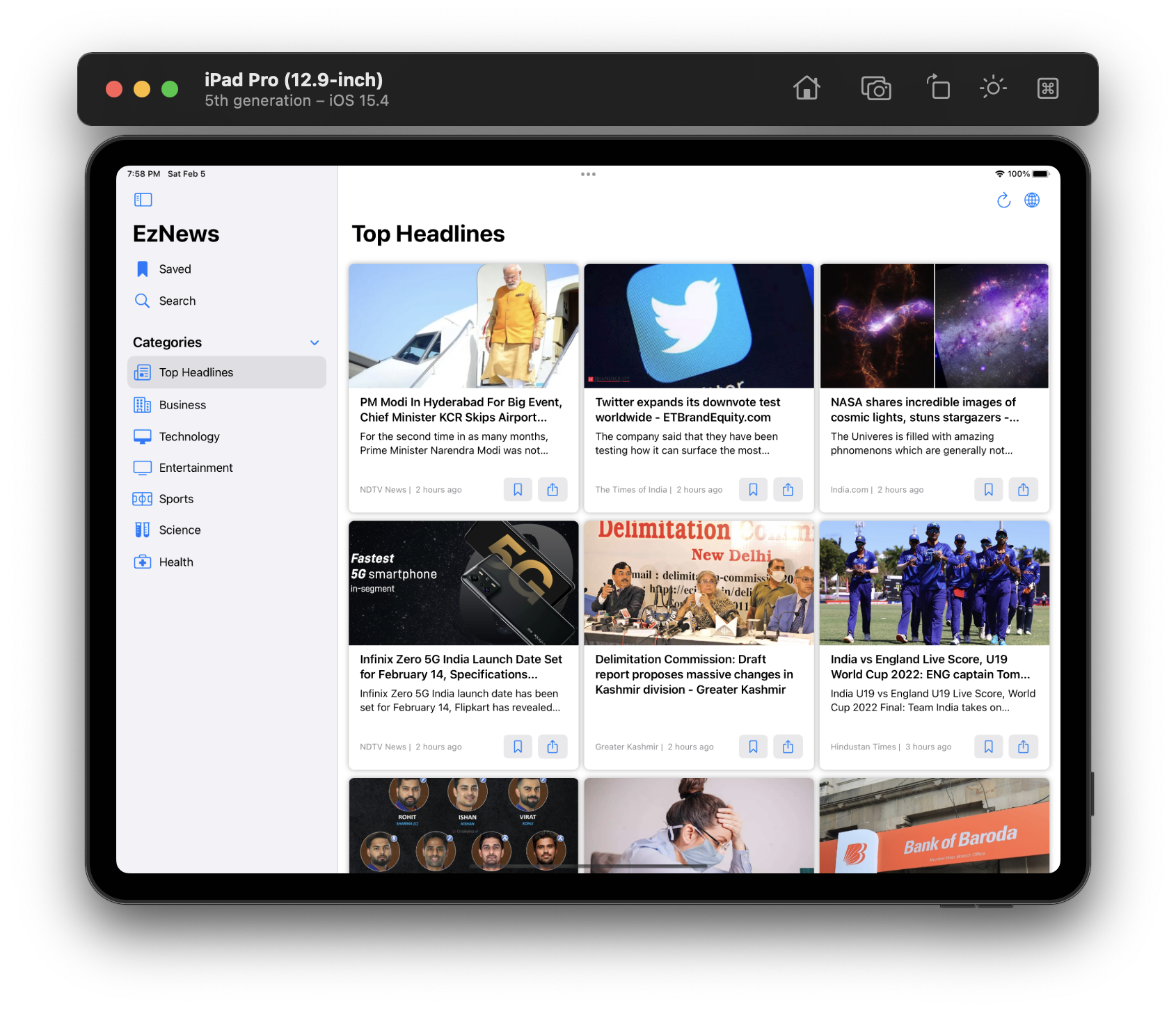 GitHub - Arnav-arw/EzNews-Demo: Demo page for EzNews: Cross Platform ...