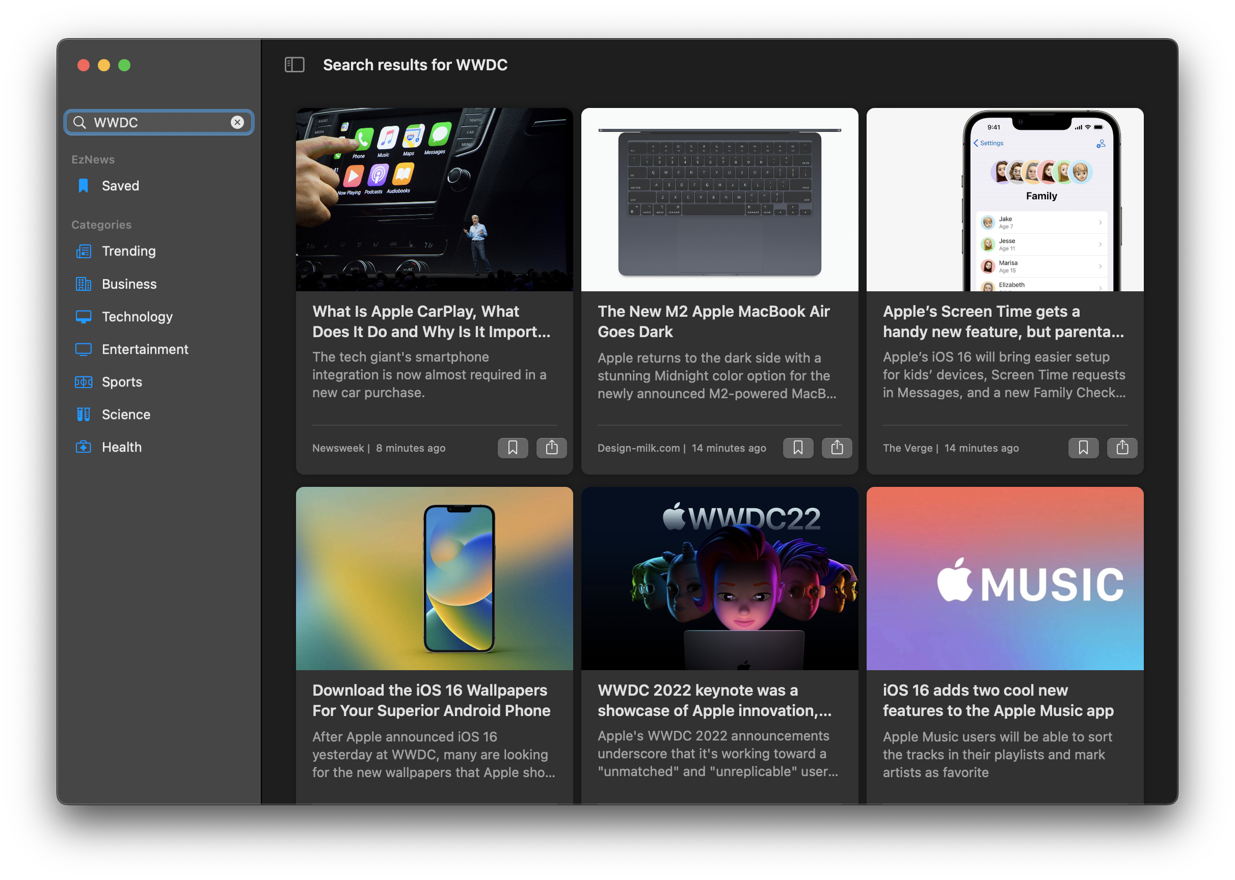 GitHub - Arnav-arw/EzNews-Demo: Demo page for EzNews: Cross Platform ...