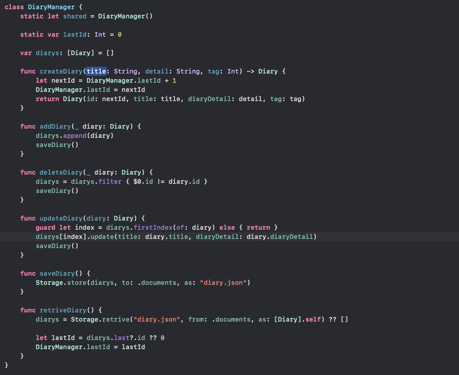 GitHub - minjiLee68/DiaryApp