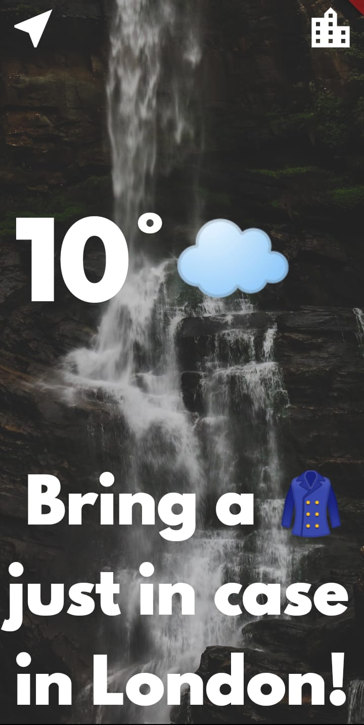 Github Maaiz Shaikh Clima Flutter A Weather App Which Tell You