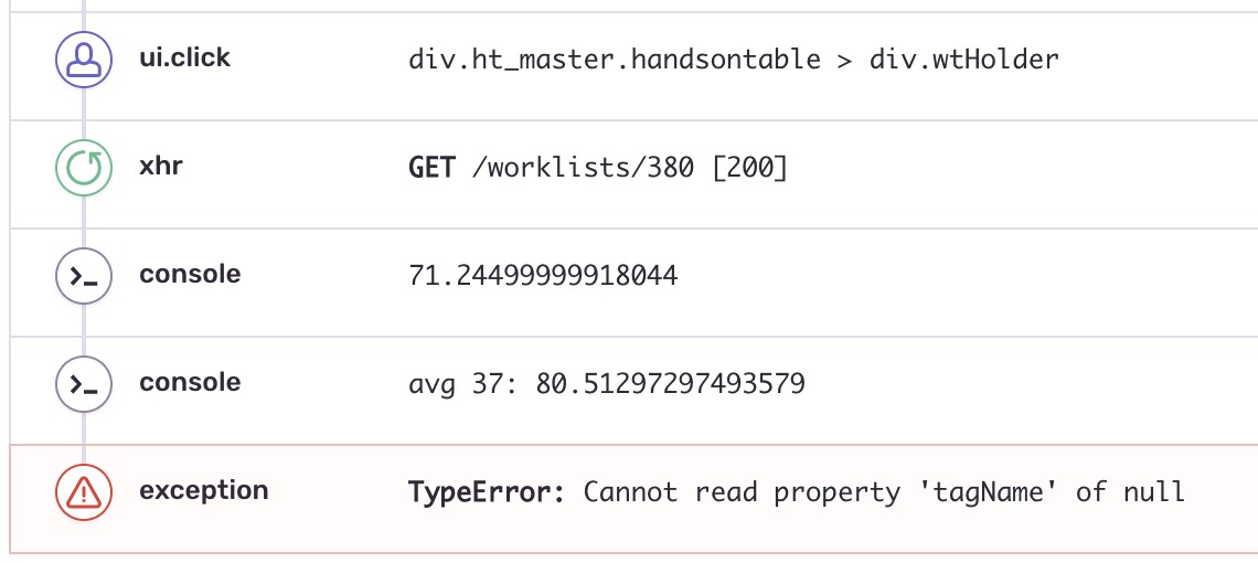 Cannot Read Property Tagname Of Null · Issue 6926 · Handsontablehandsontable · Github