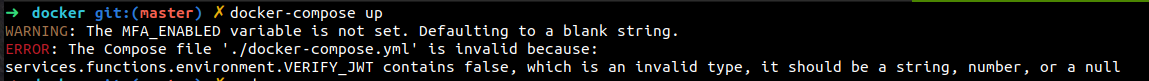 Self Hosted Supabase can't start due to YML syntax error · Issue #13991 · supabase/supabase · GitHub