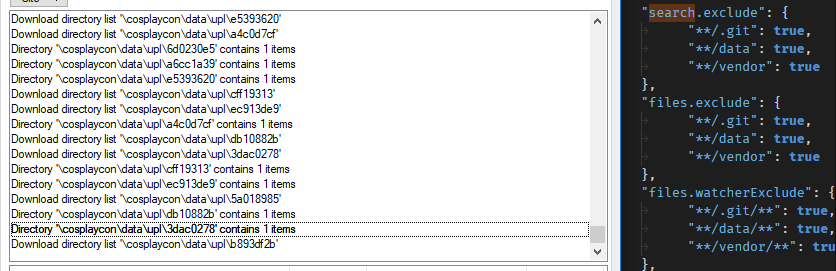 ignoring [once again] exclude settings and downloading entire ...