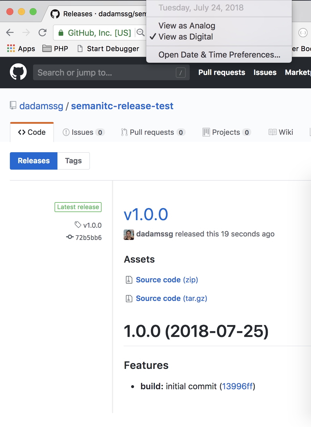 date on release notes is one day off · Issue #868 · semantic-release ...
