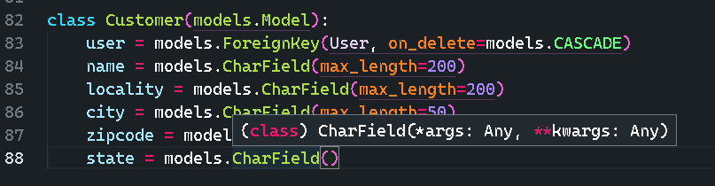 Visual Studio Code Intellisense not working properly on Django model fields · Issue #164996 ...
