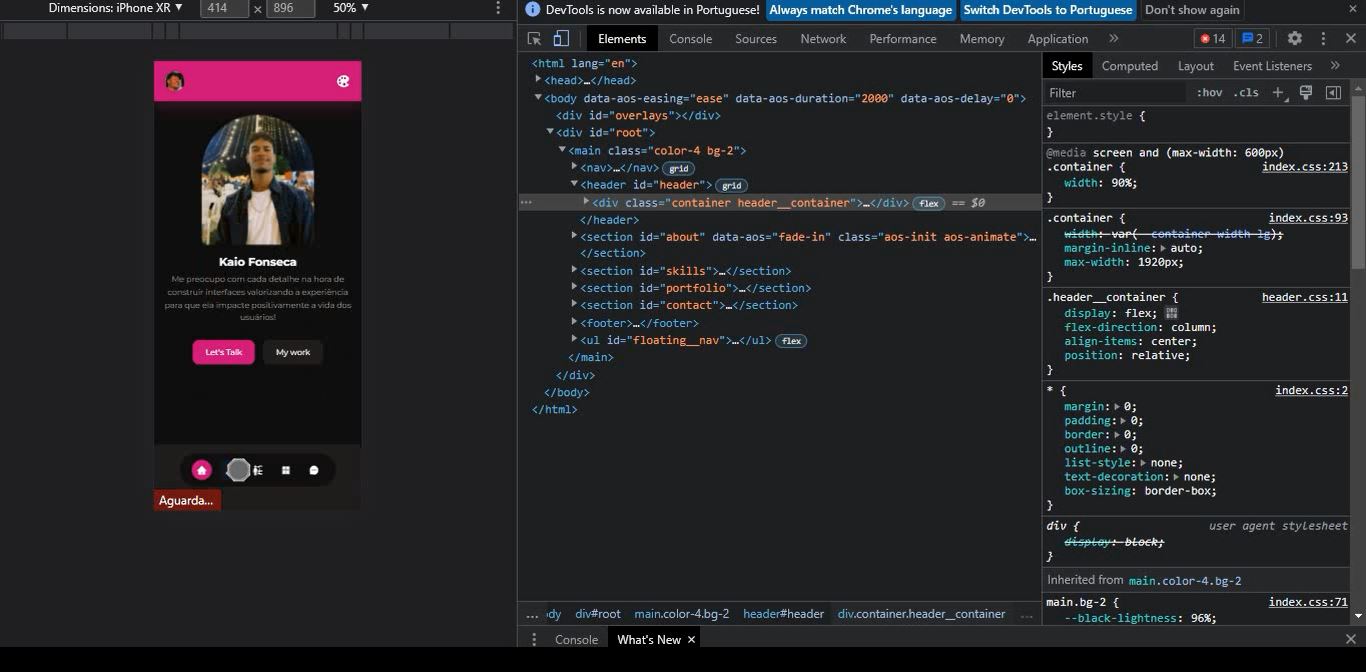 GitHub - kaiofsca/portfolio: Meu portifólio oficial! Feito em React e utilizando várias libs ...