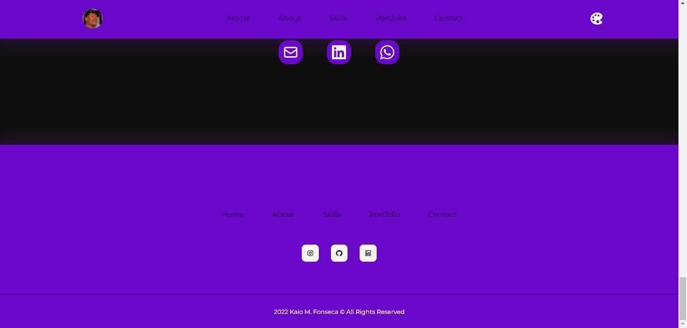 GitHub - kaiofsca/portfolio: Meu portifólio oficial! Feito em React e utilizando várias libs ...