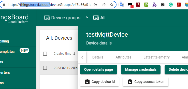 What Is The Thingsboardhostname For Thingsboardcloud · Issue 8126 · Thingsboard 