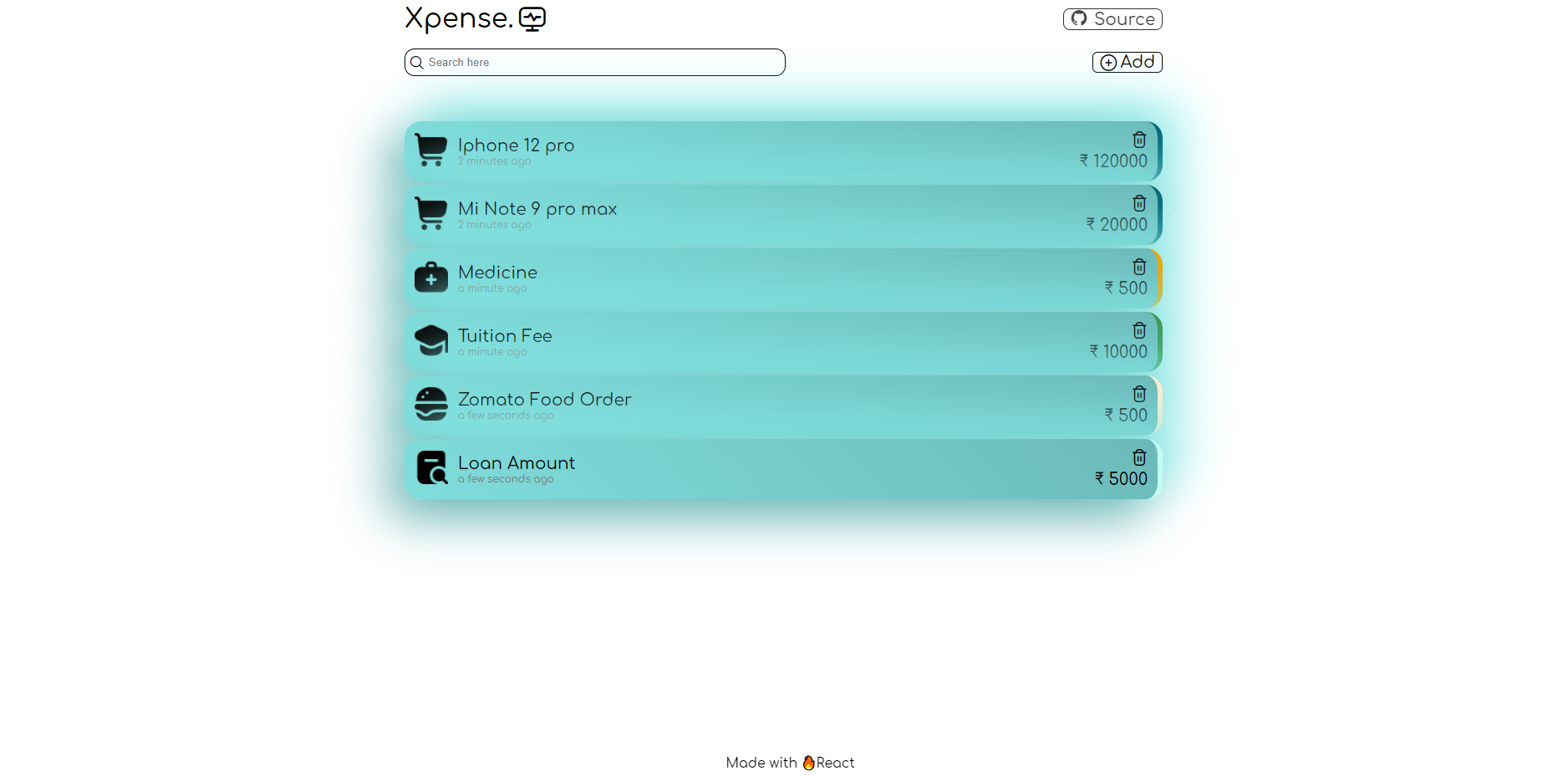 GitHub - Rxhulrxj/XpenseTracker