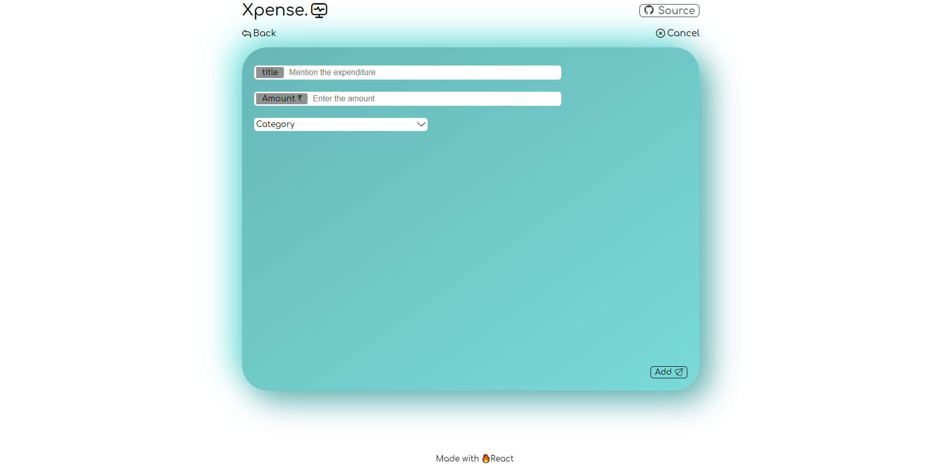 GitHub - Rxhulrxj/XpenseTracker