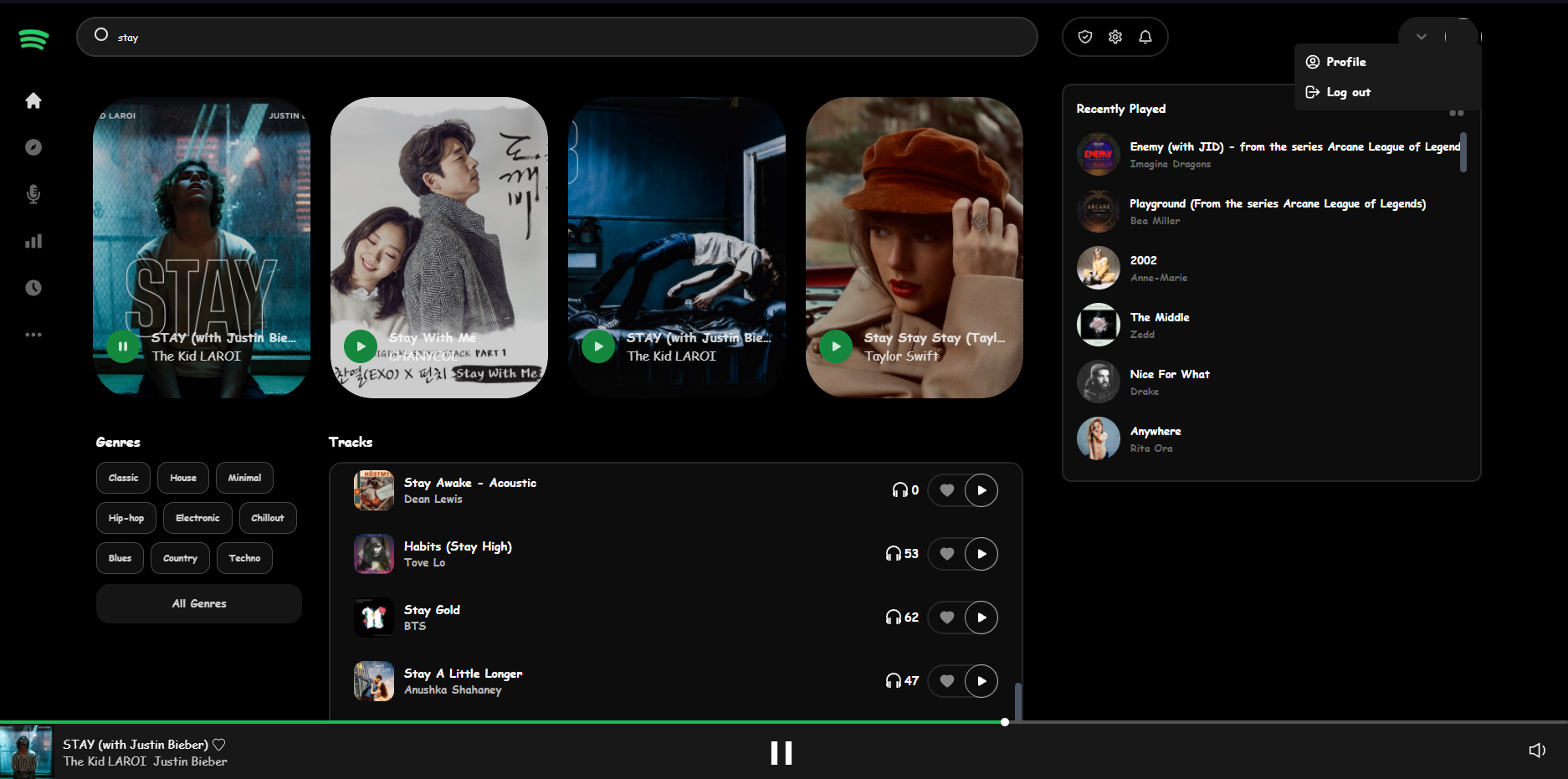 GitHub - Rxhulrxj/Spotify-redesign2.0: Spotify Redesign 2.0
