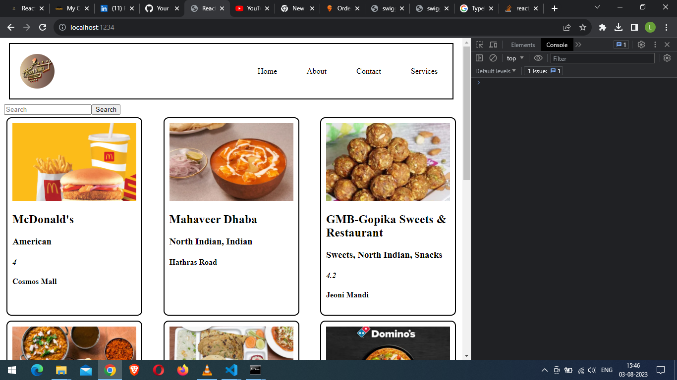 GitHub - Lucky-Kashyap/food-villa-web-app: food villa web app with filtering data through api ...
