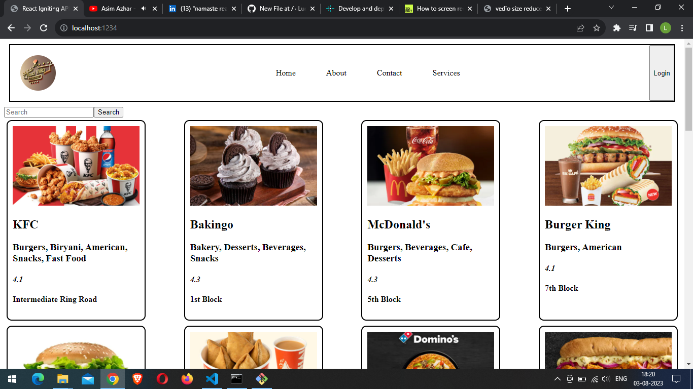 GitHub - Lucky-Kashyap/food-villa-web-app: food villa web app with filtering data through api ...