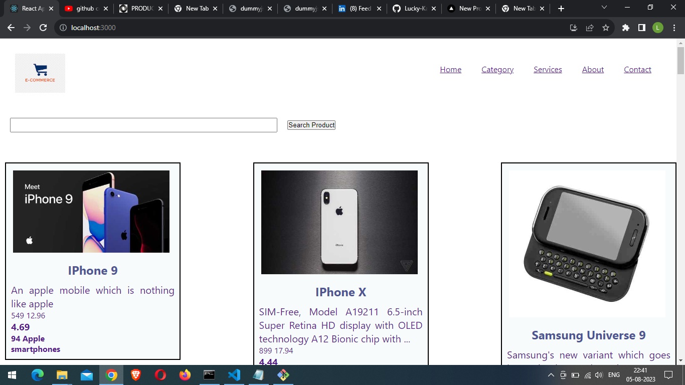 GitHub - Lucky-Kashyap/E-Commerce-Web-App: E-Commerce Web Application with Products section ...