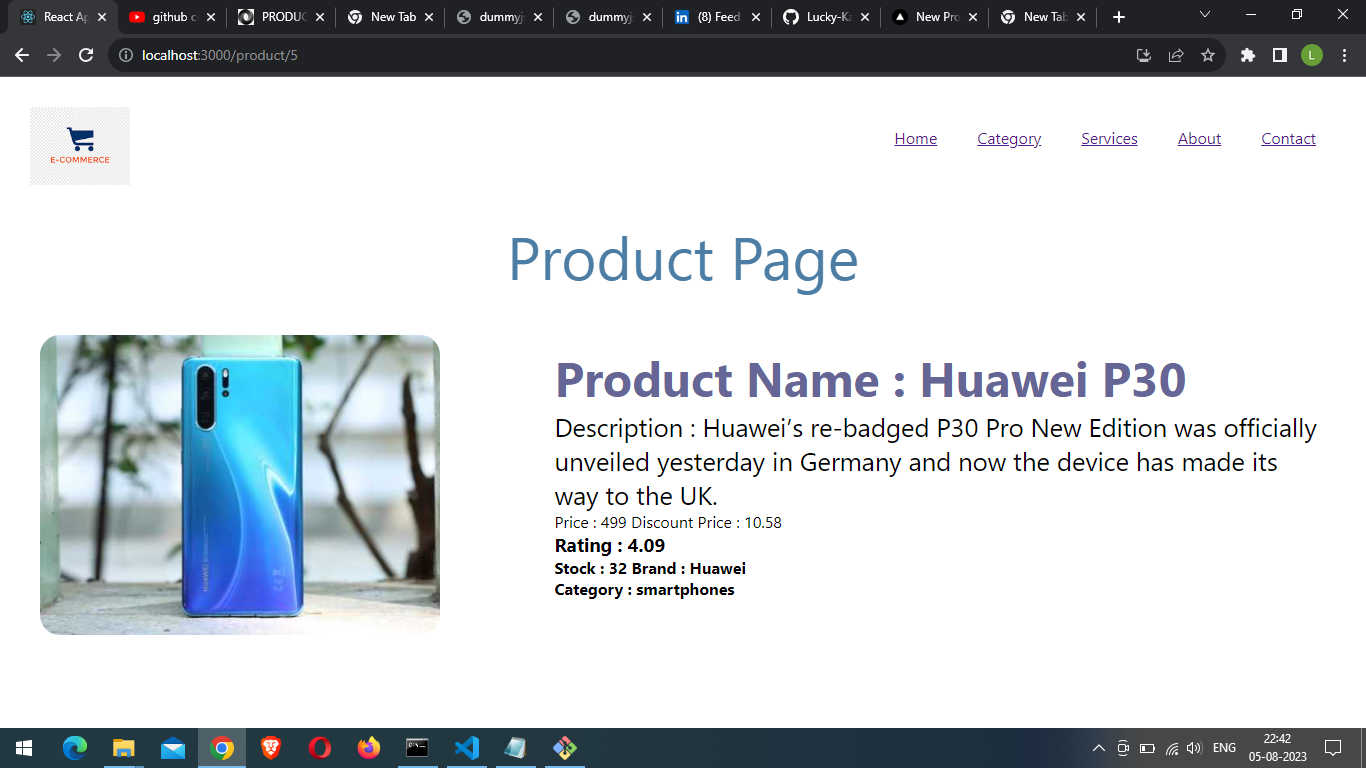 GitHub - Lucky-Kashyap/E-Commerce-Web-App: E-Commerce Web Application with Products section ...