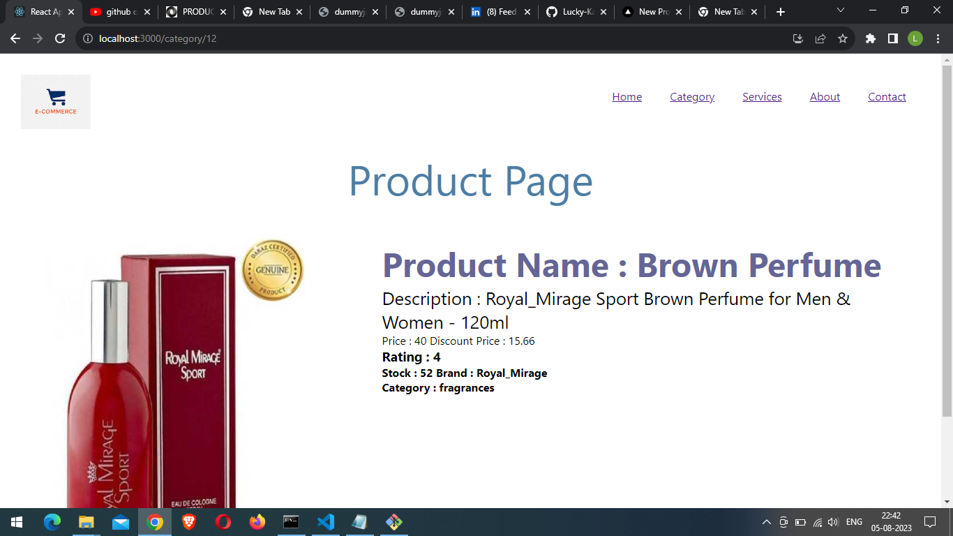GitHub - Lucky-Kashyap/E-Commerce-Web-App: E-Commerce Web Application with Products section ...