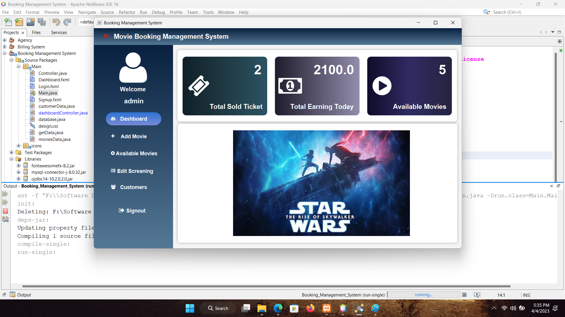 GitHub - ashikulislamm/Booking-Management-System: A Management Ssytem developed using javafx