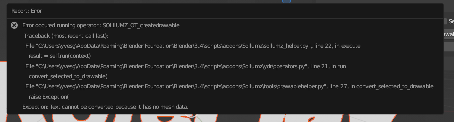 Get this error when i Create a drawable · Issue #529 · Sollumz/Sollumz · GitHub