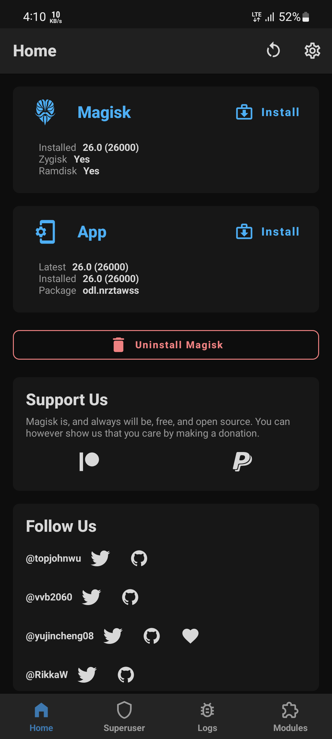 Unzip Error · Issue 6862 · Topjohnwumagisk · Github