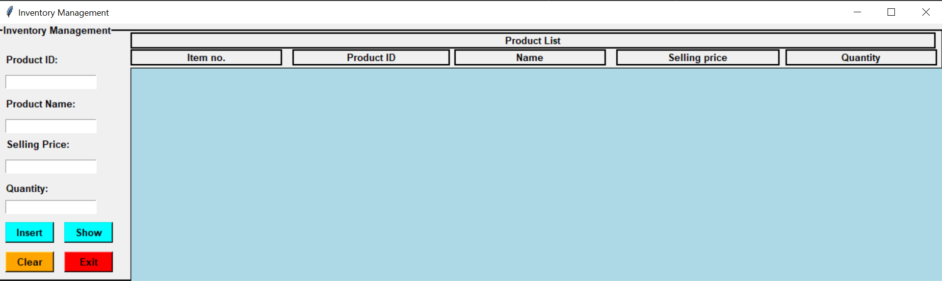 GitHub - SinghBharati/Inventory-Management: This is a Inventory ...