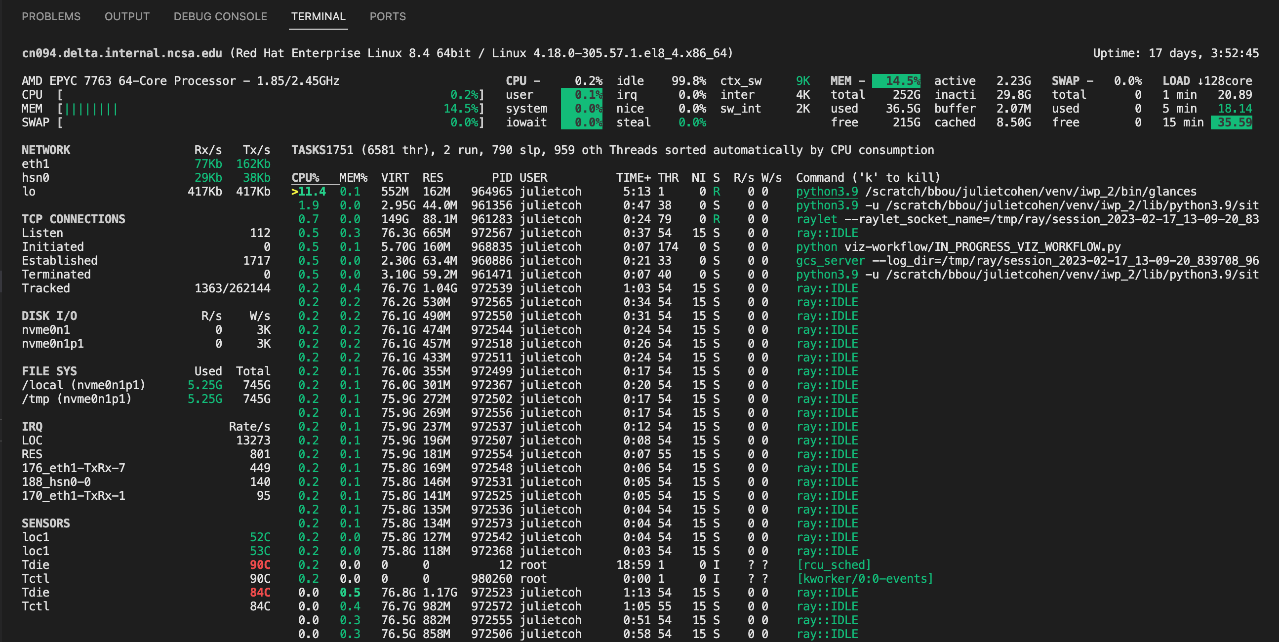 Preparation for next ray workflow run on Delta · Issue #17 · PermafrostDiscoveryGateway/viz ...