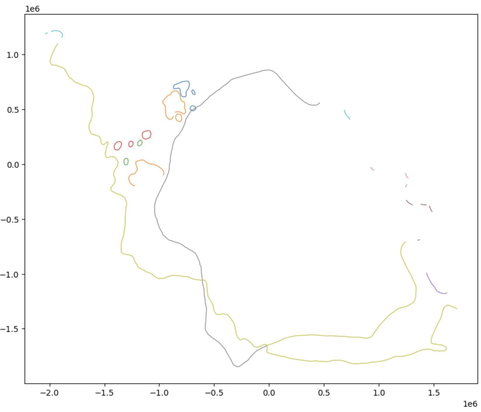 Process & display the Circum-Arctic permafrost and ground ice map ...