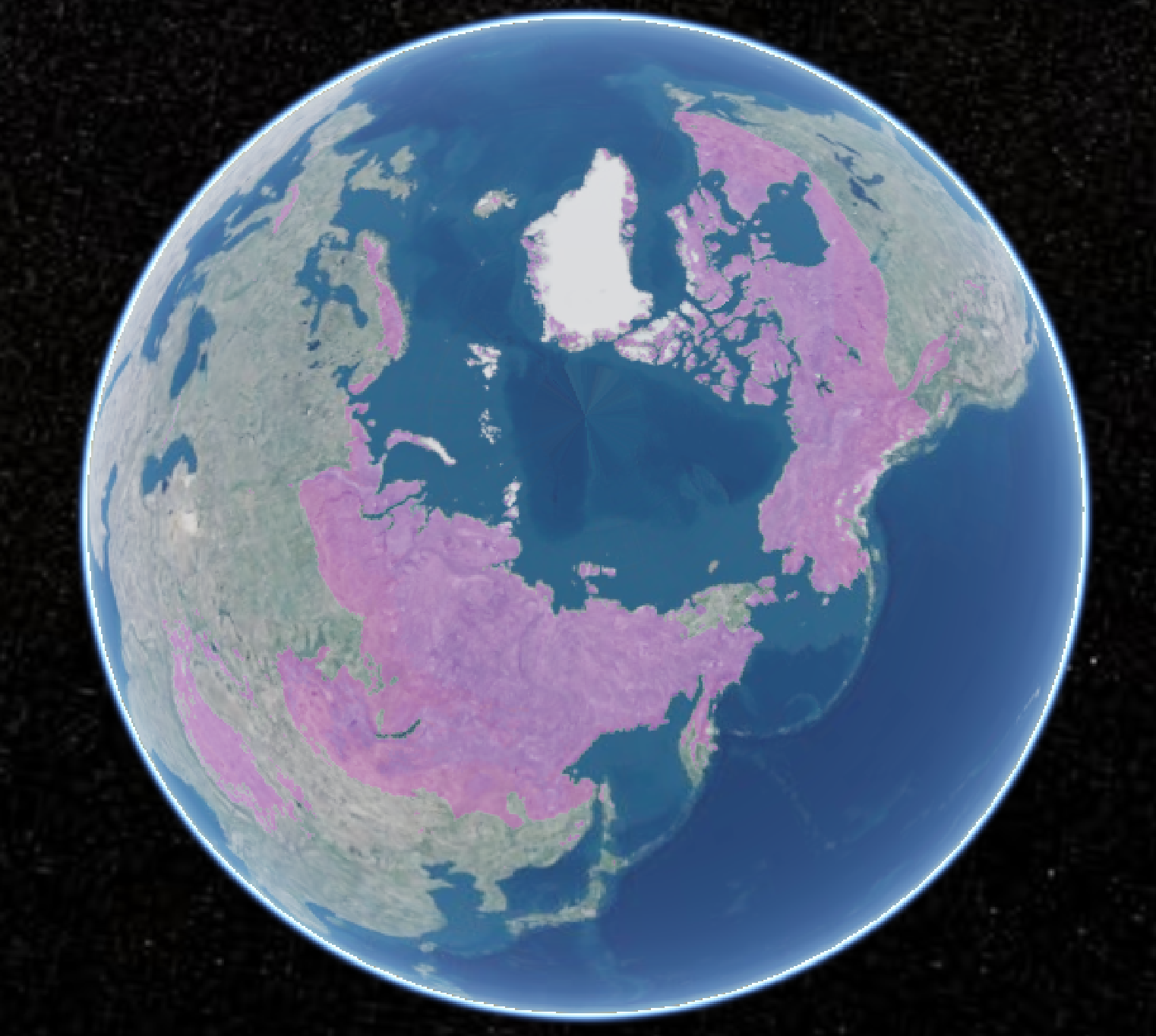 Process & display the Circum-Arctic permafrost and ground ice map · Issue #41 ...