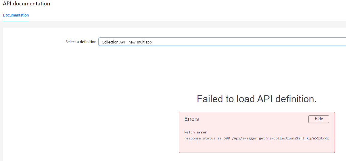 Issue with API documentation after enabling the multi-app plugin · Issue #2963 · nocobase ...