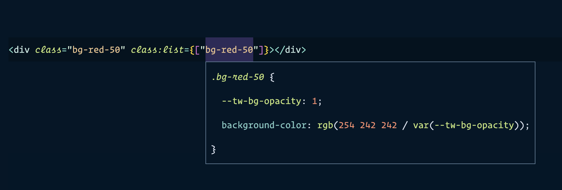 Not getting tailwind style suggestions popup in astro · Issue #774 · tailwindlabs/tailwindcss ...