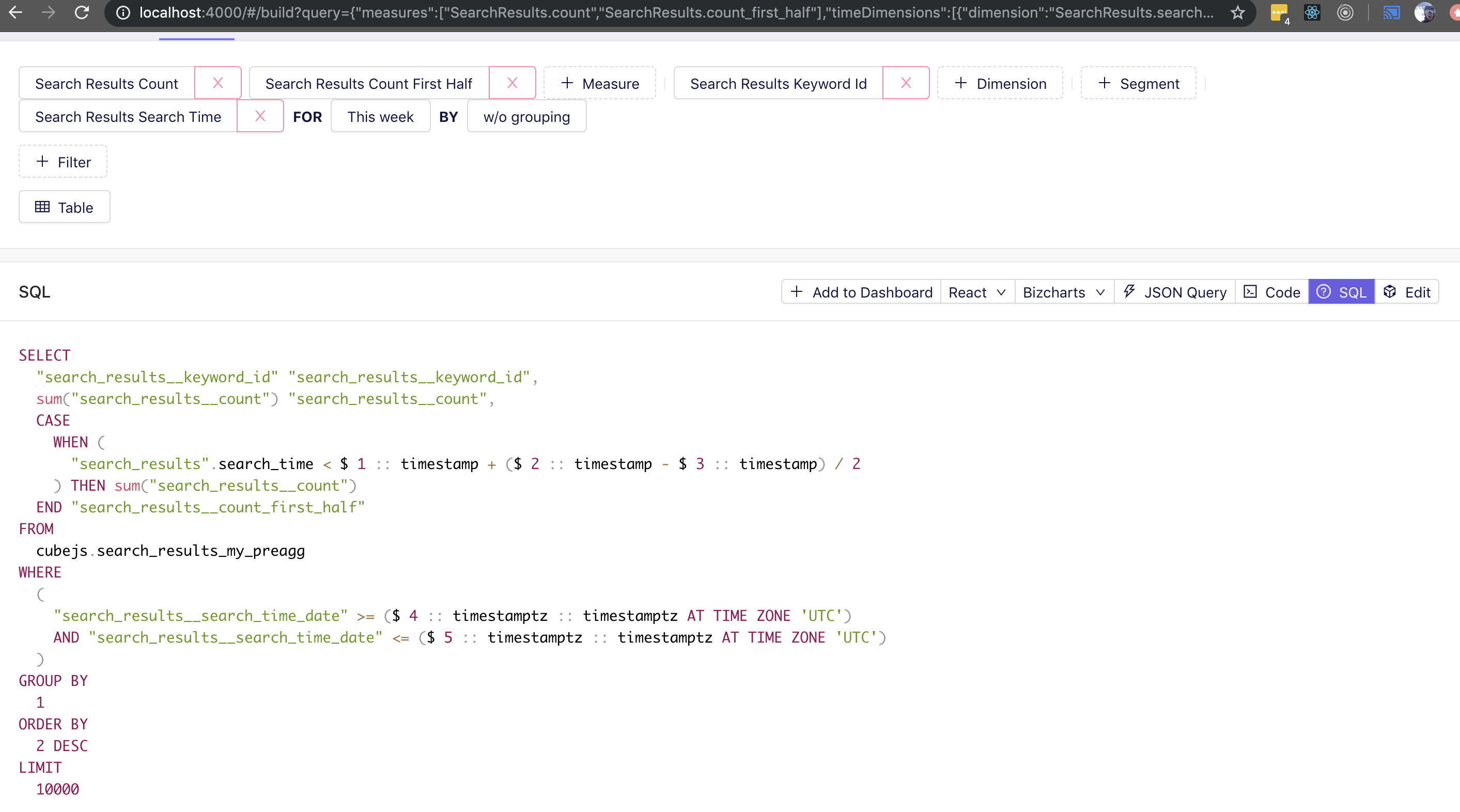 Dynamic Measures using FILTER_PARAMS ERROR when calculated from Pre-Aggregations · Issue #262 ...