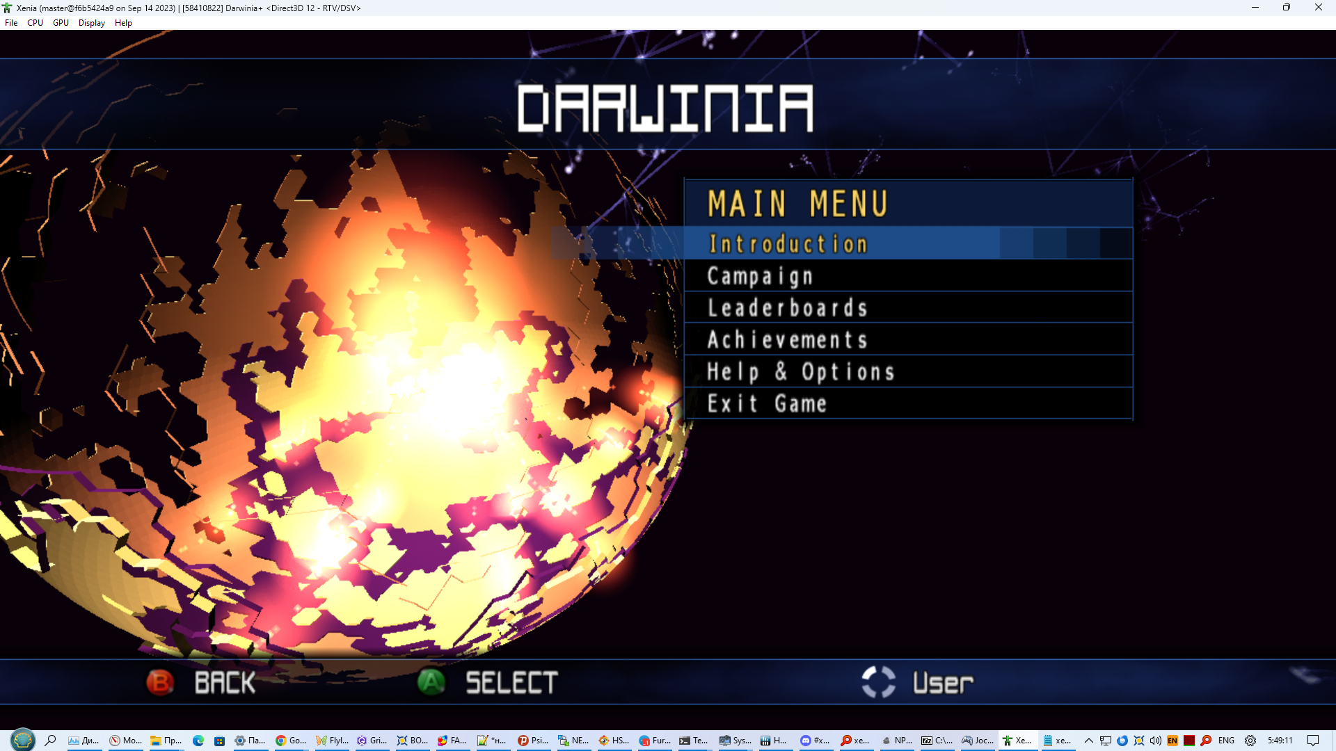 58410822 - Darwinia+ · Issue #2095 · xenia-project/game-compatibility · GitHub