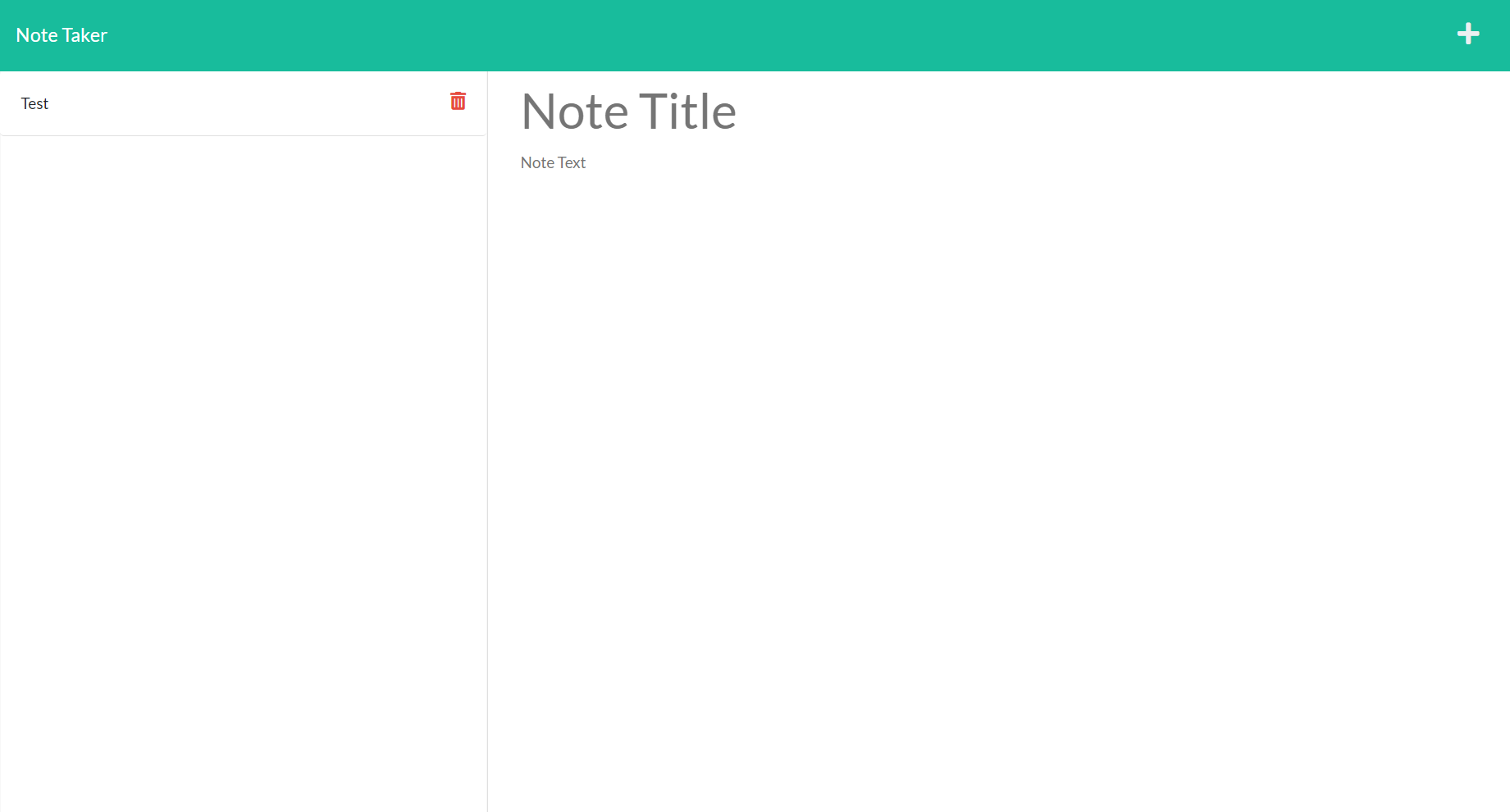 GitHub - TomIHAU/Note-Taker