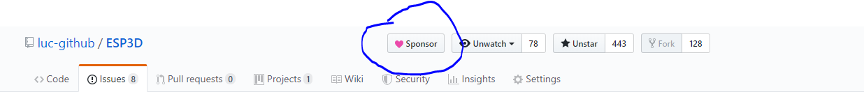 [Announcement]New sponsorship button / Issue templates / Notifications ...