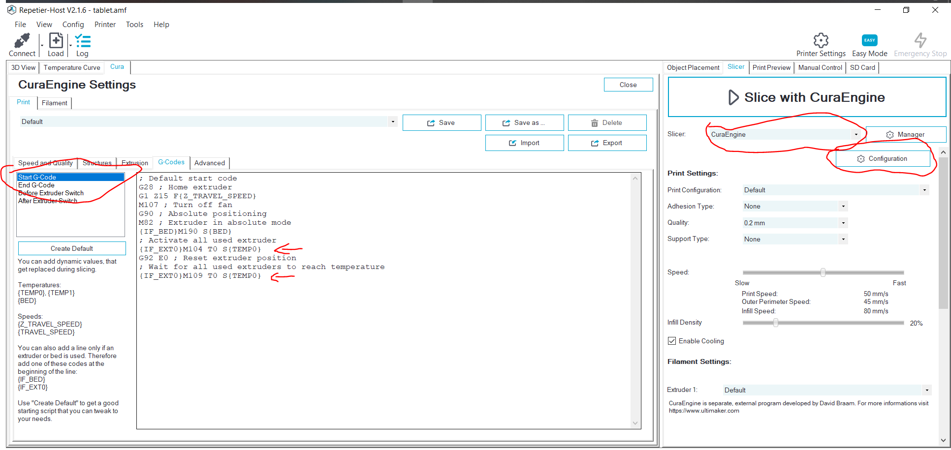 Da Vinci 2.0 Duo Left Extruder Only · Issue #238 · luc-github/Repetier ...