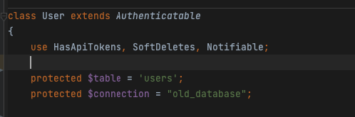 WhereHas and has not working with Model Connection property take default connection · Issue ...