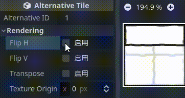 [Godot4] How to rotate tile in tilemap? Alternative Tile can't replace rotation. · Issue #72525 ...