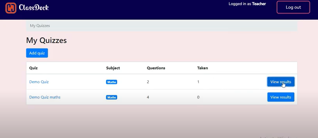 Readme File Doesn T Have Screenshot Of Project · Issue 93 · Coding Geek21 Classdeck · Github