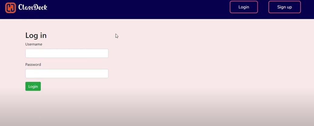 Readme file doesn't have screenshot of project · Issue #93 · coding-geek21/classDeck · GitHub