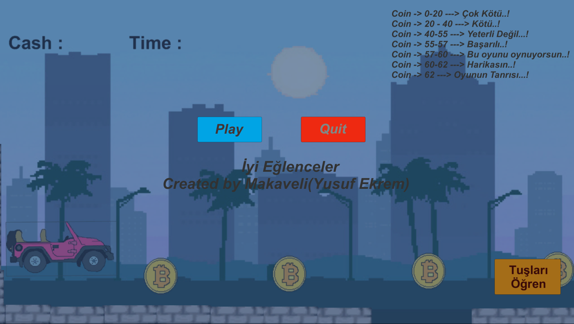 GitHub - yusufekrembm/Mini-Car-Game: This is my first time and I ...
