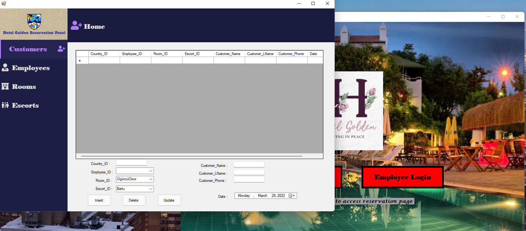 GitHub - yusufekrembm/hotel-reservation-panel