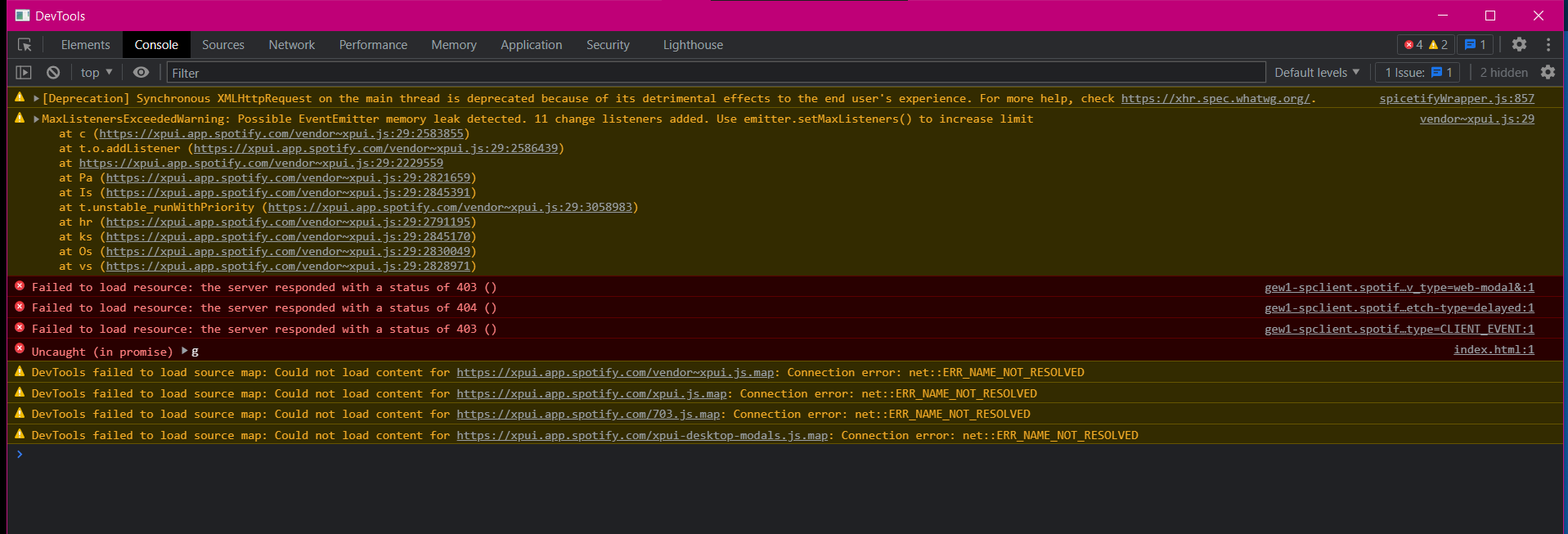 Lyrics-plus doesn't change lyrics after song change · Issue #1248 · spicetify/cli · GitHub