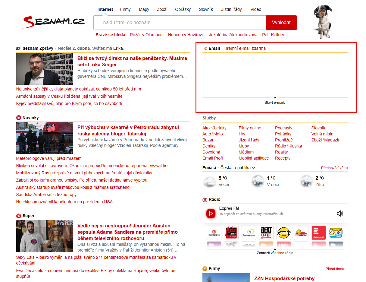 seznam.cz: breakage · Issue #17390 · uBlockOrigin/uAssets · GitHub