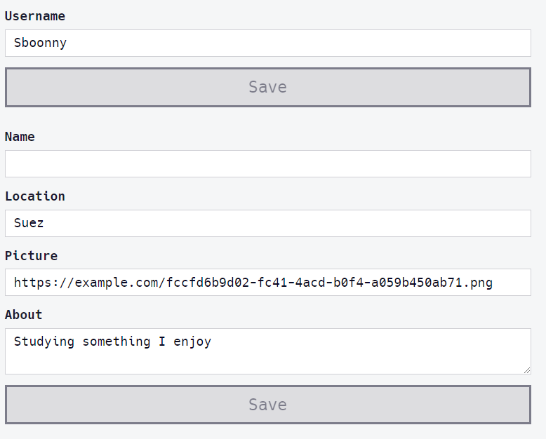 Restructure the forms structure in the setting page · Issue #48913 · freeCodeCamp/freeCodeCamp ...