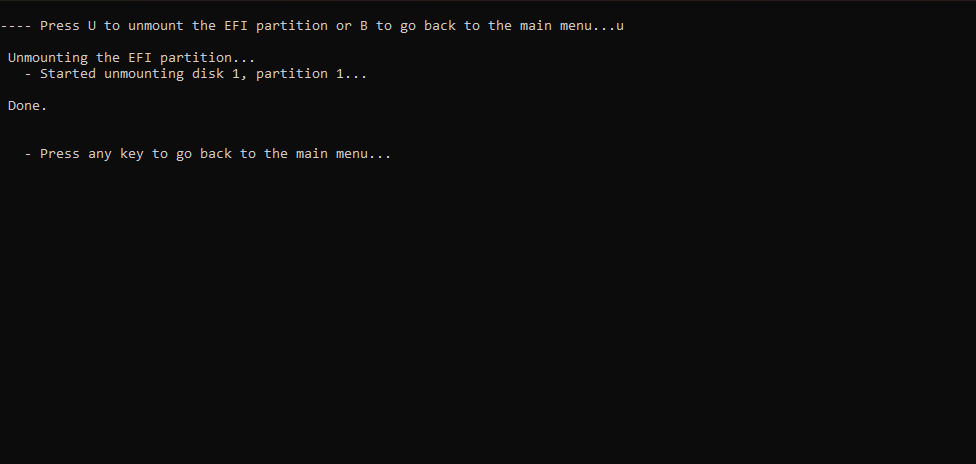 GitHub - franzageek/WinEFIMounter: Windows tool to mount your ...