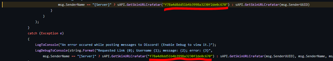 [Question] How to change DiscordWebhook.cs skinModes · Issue #1716 · MCCTeam/Minecraft-Console ...